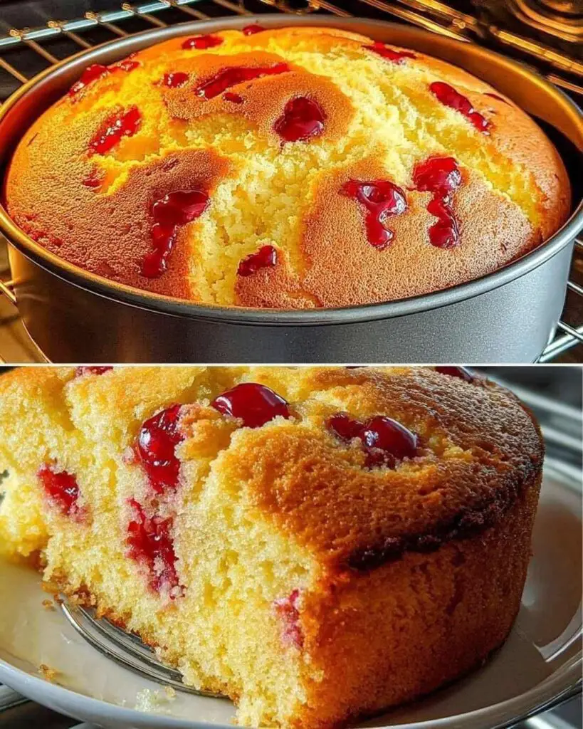 Cherry Butter Cake – A Classic, Moist, and Delightful Dessert – TheirSearches