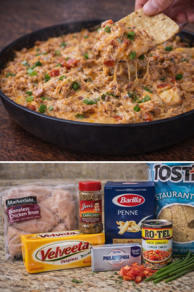 JERK CHICKEN ROTEL DIP – TheirSearches