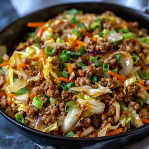 Chinese Ground Beef & Cabbage Stir Fry: A Quick and Healthy 30-Minute ...